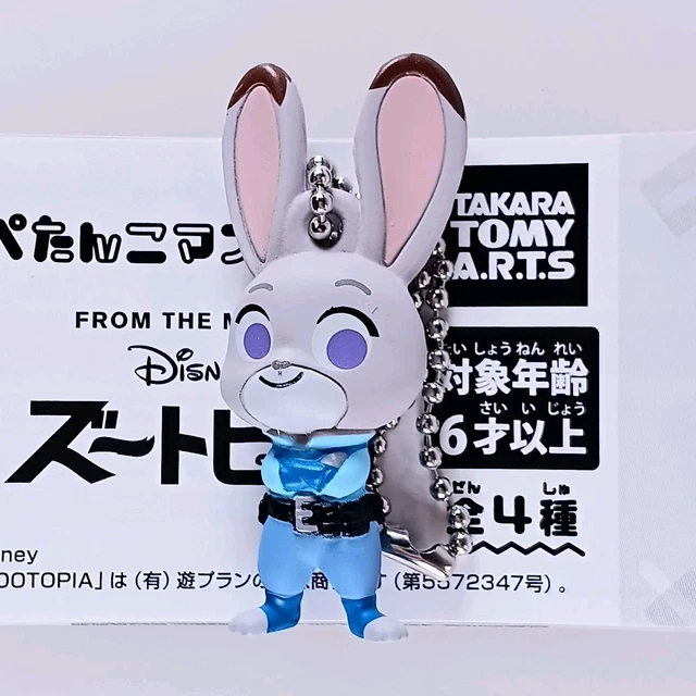 JUDY HOPPS - Disney Zootopia Petanco Flat Mascot Keychain From Japan £ ...