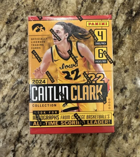 2024 PANINI CAITLIN Clark Collection Basketball Trading Card Blaster ...