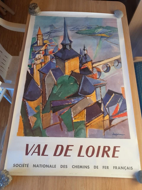 AFFICHE ANCIENNE VAL De Loire Chemin De Fer Sncf /NO REPRO EUR 75,00 ... AFFICHE ANCIENNE VAL De Loire Chemin De Fer Sncf /NO REPRO EUR 75,00 ...