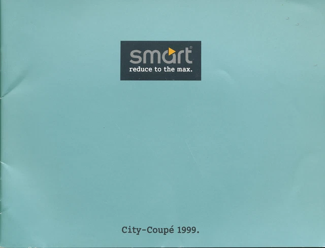 SMART CITY COUPÉ Prospekt 1999 brochure brochure catalogo brochure EUR ...
