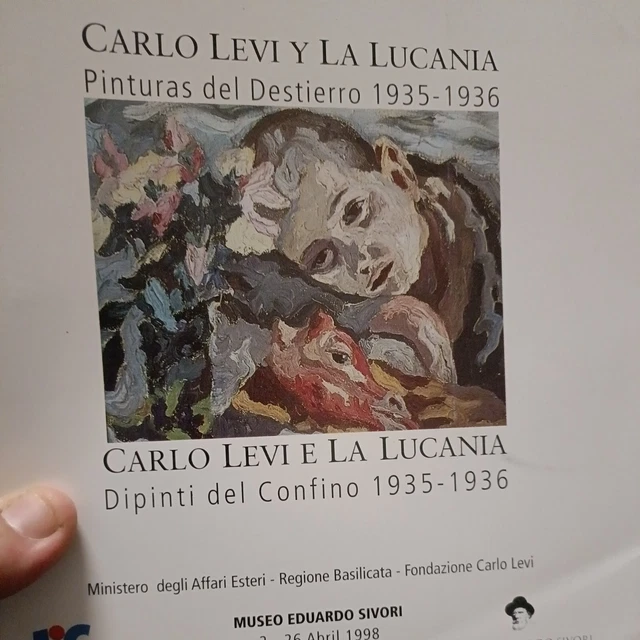 CARLO LEVI E la Lucania dipinti del confino museo Eduardo Sivori 1998 ...