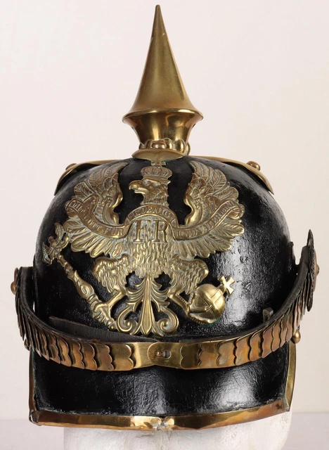 GERMAN IMPERIAL PICKELHAUBES Imperial Prussian infantry enlisted ranks ...
