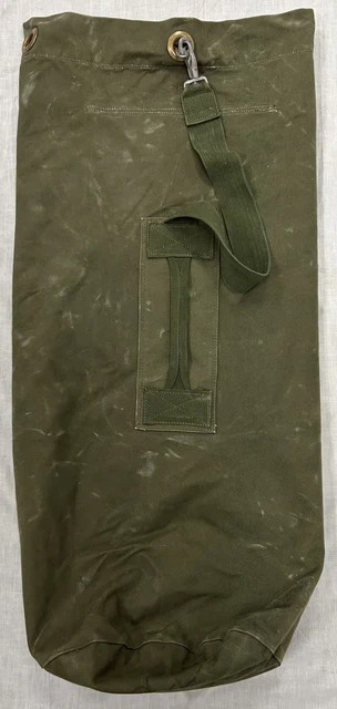 BRITISH MILITARY ISSUE Green heavy Duty Fabric Kit Bag Sea Sack Pack £ ...