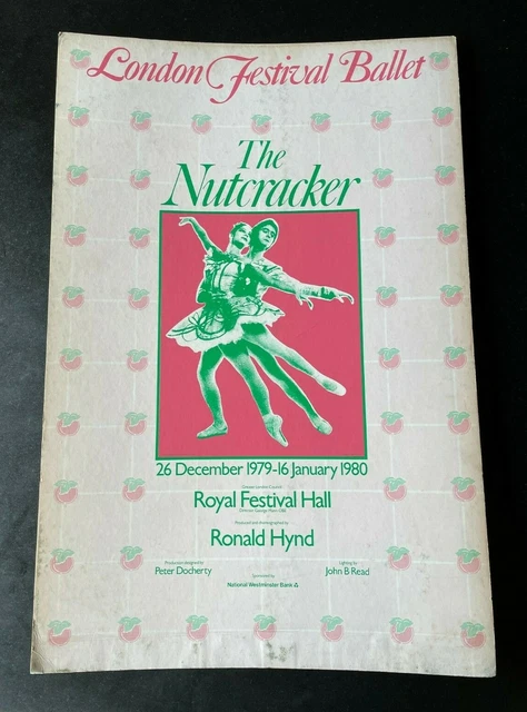 VINTAGE ORIGINAL Nutcracker Ballet Poster Royal Festival Hall 1979 - 76 ...