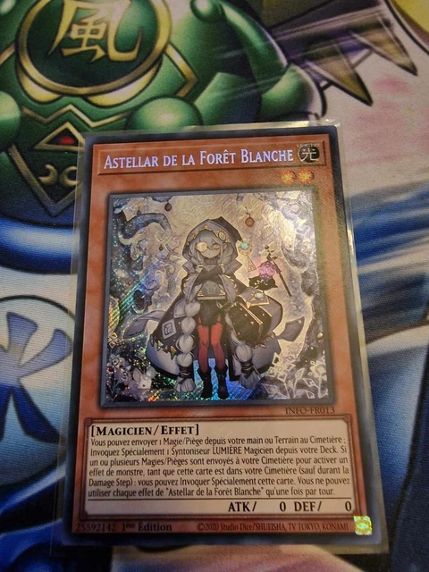 CARTE YU-GI-OH ! Astellar de la Forêt Blanche INFO-FR013 SECRET RARE ! EUR 1,00 - PicClick FR