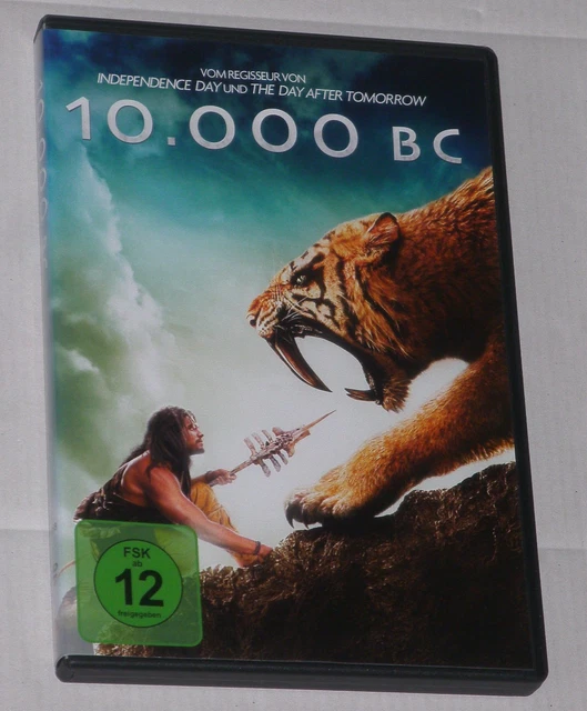 10.000 BC*DVD*ROLAND EMMERICH*STEVEN STRAIT*Camilla BELL*sgt. Zstd. EUR ...