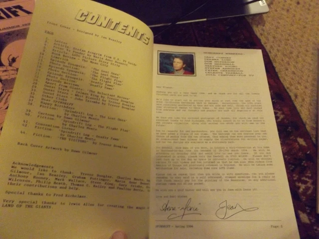 RARE SPINDRIFT LAND Of The Giants Appreciation Society Newszine No.15 ...