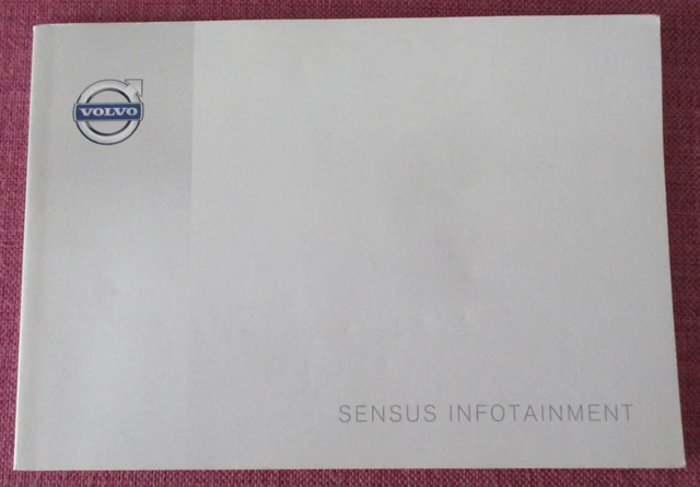 VOLVO SENSUS INFOTAINMENT Handbook - User Manual. S60 - S80 - V40 - V60 - V70. £14.99 - PicClick UK