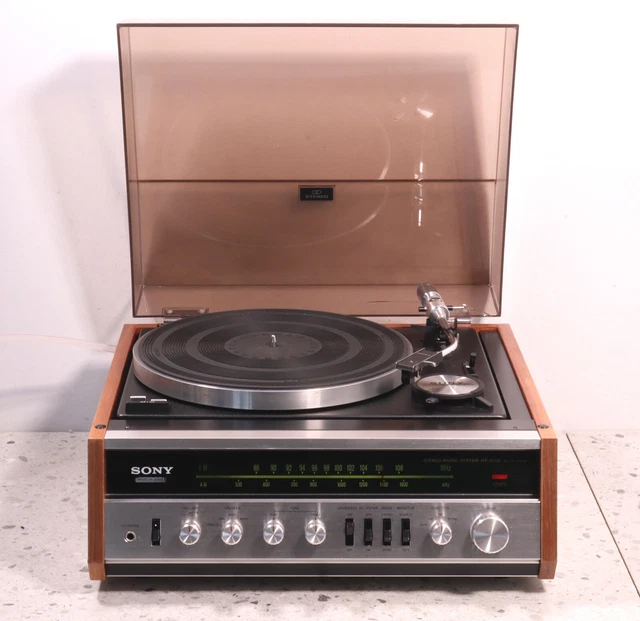 SONY HP-511A VINTAGE STEREO MUSIC SYSTEM Record player tuner amp ...
