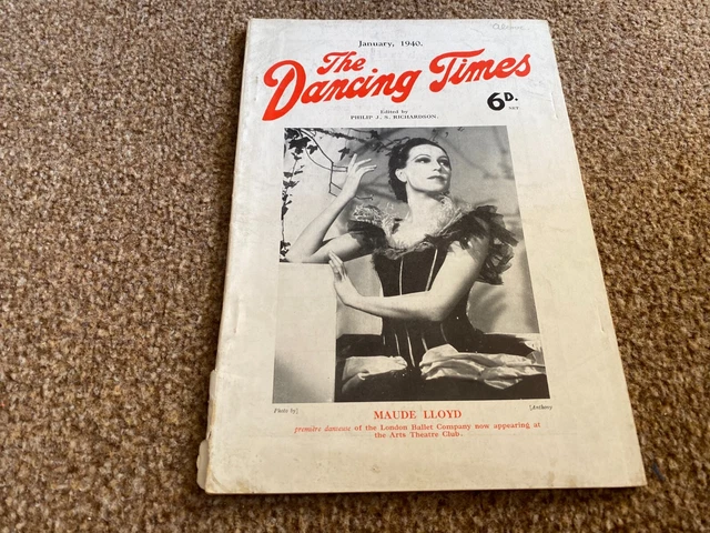 DANCING TIMES MAGAZINE 1940 Jan Maude Lloyd. Frank Isitt. Prudence ...