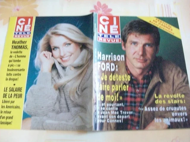 CINE REVUE 1985 N°18 2 Mai Harrison Ford EUR 4,00 - PicClick FR