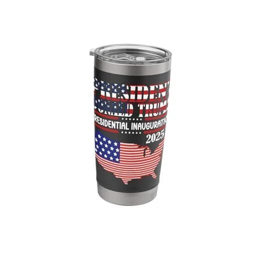 DONALD TRUMP INAUGURATION Day 2025 47th USA President Gifts Stainless ...