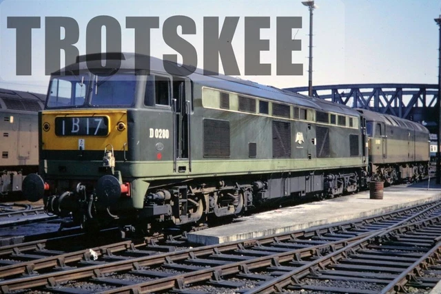 35MM SLIDE BR British Railways Diesel Loco Class 53 D0280 1966 Original ...