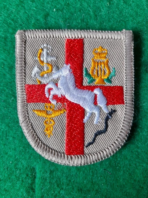 BRITISH ARMY CLOTH Arm Patch 32 Field Hospital RAMC £4.00 - PicClick UK