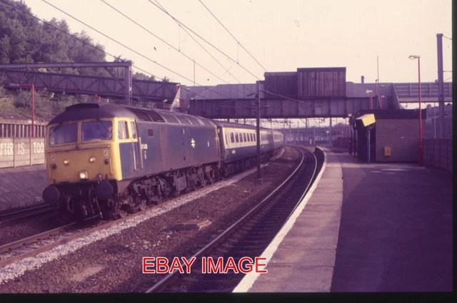 ORIGINAL 35MM SLIDE CLASS 47 LOCO NO 47431 AT HARRINGAY STATION 6/86 £3 ...