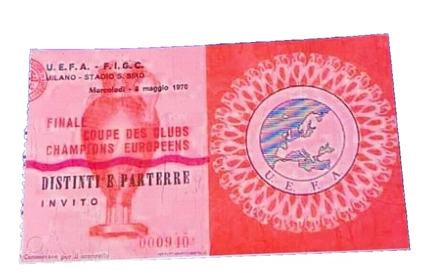 1970 EUROPEAN CUP Final - Feyenoord V Glasgow Celtic - Replica Match ...