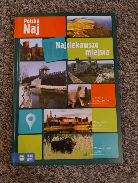 POLSKA NAJ. NAJCIEKAWSZE Miejsca. Polska Książka Dla Dzieci Polish Book ...