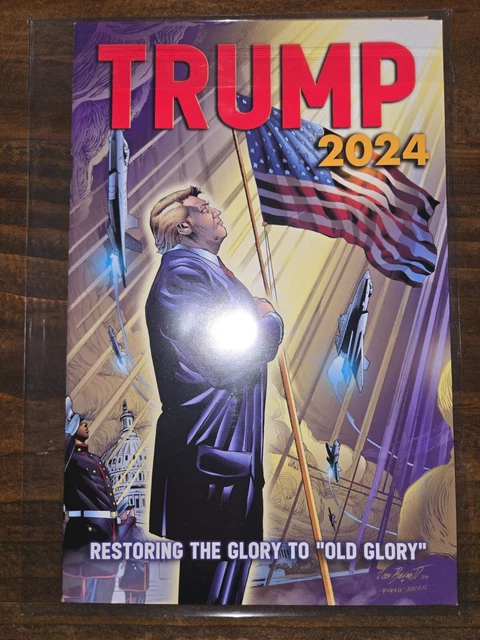 PRESIDENT DONALD TRUMP JD Vance Comic Book 2024 Election £18.94 ...
