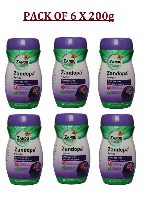 ZANDU ZANDOPA HERB Ayurvedic Powder Mucuna Pruriens Parkinson FREE SHIP ...