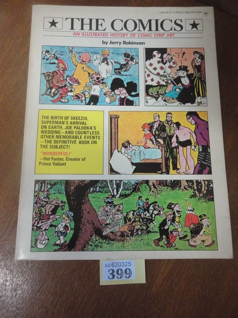 THE COMICS AN Illustrated Guide of Comic Strip Art 1974 - Paperback ...