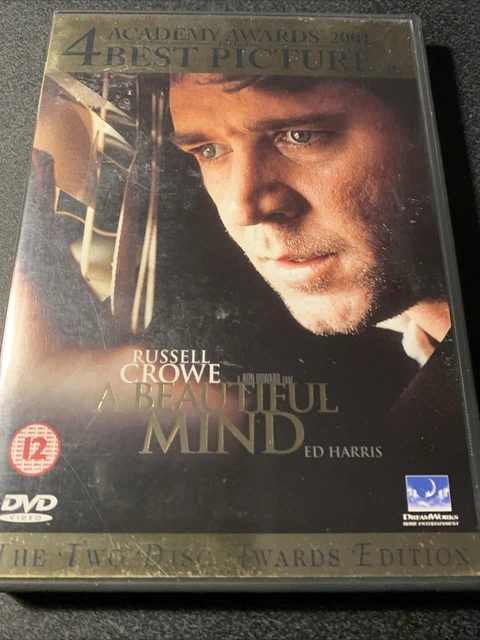 A BEAUTIFUL MIND (DVD, 2002) 2 Disc Awards Edition Russell Crowe £3.95 ...