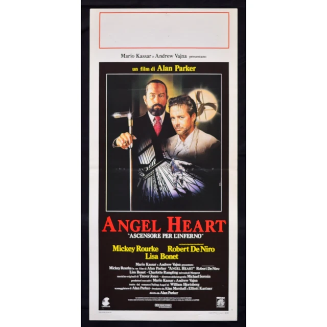 AFFICHE ANGEL HEART Mickey Rourke Robert De Niro Lisa Bonet Kassar ...