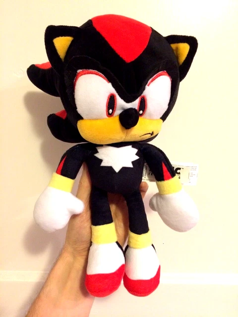 Rare Amusement Prize Only Sonic The Hedgehog Shadow Plush Toy By Sega Prize Int £1999