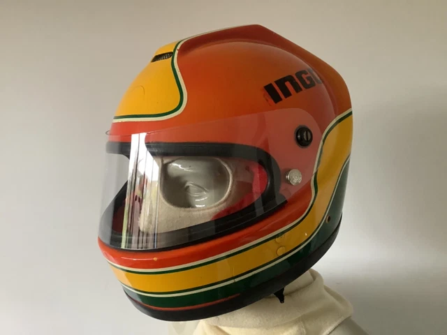 AGV X1 F1 race used vintage f1 helmet Ingo Hoffmann £1,200.00 - PicClick UK
