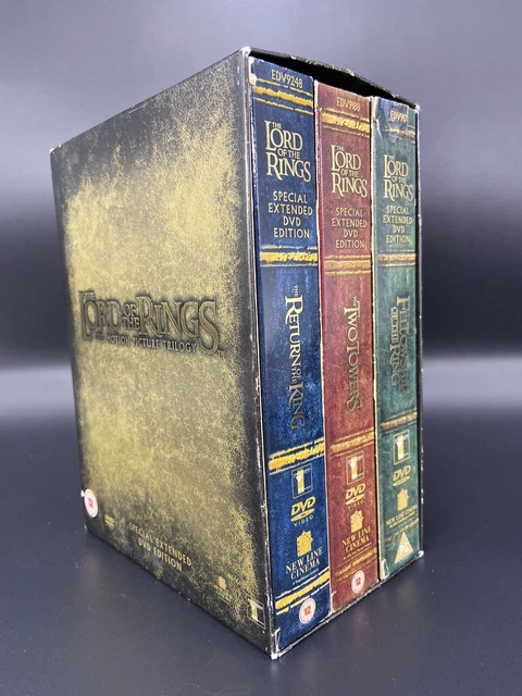 Lord Of The Rings Motion Picture Trilogy Special Extended Dvd Edition