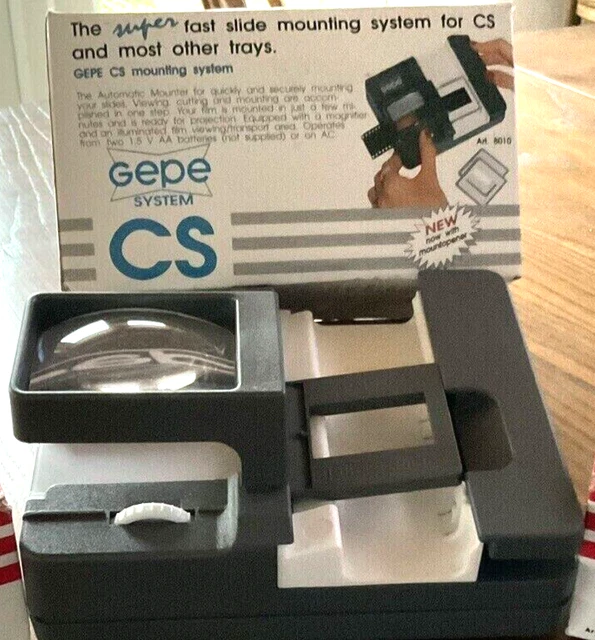 SLIDE TRANSPARENCY SUPER fast mounting system PRESS GEPE 8010 U3 £39.99 ...