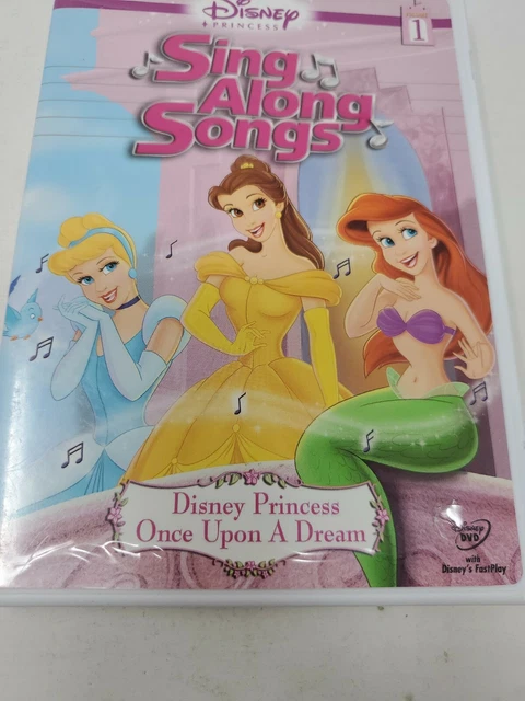 DISNEY PRINCESS SING Along Songs, Vol. 1 - Once Upon A Dream [DVD] $21. ...