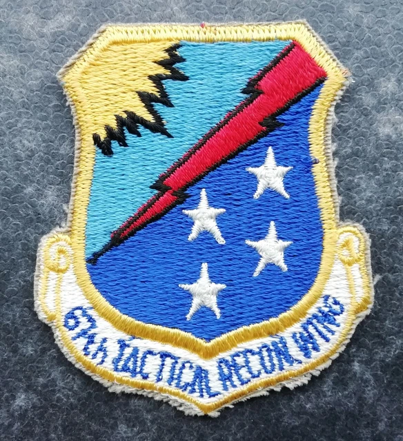OLD USAF PATCH 67th Tactical Reconnaissance Wing TRW F-4 Phantom ...