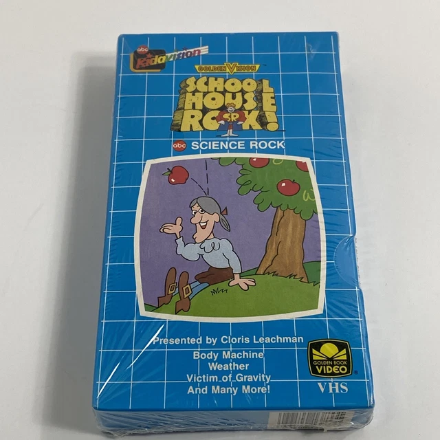 SCHOOL HOUSE ROCK!: Science Rock-VHS-1987-Golden Book Vintage New ...