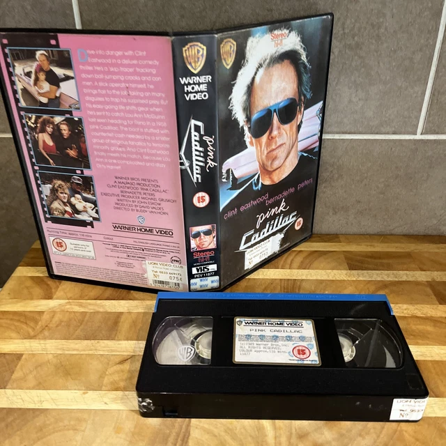 PINK CADILLAC VHS Video Big Box Ex Rental Warner PAL £3.74 - PicClick UK