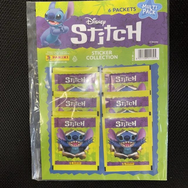 PANINI DISNEY STITCH Stickers Collection Multipack (6 packets) £10.68 ...
