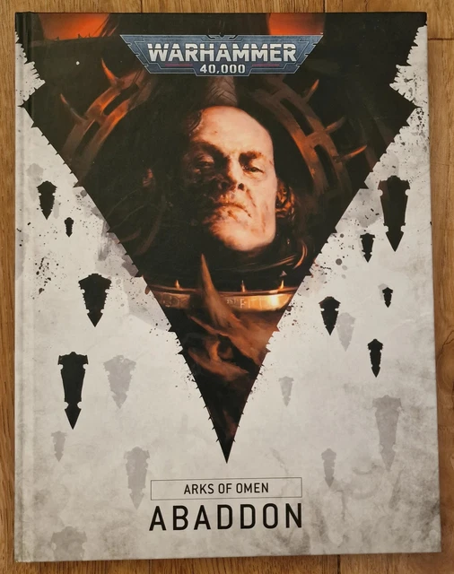 WARHAMMER 40000 ARKS of Omen Abaddon Hardback Book 40K £12.00 - PicClick UK