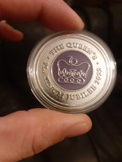 ROYAL BRITISH LEGION uk challenge coin the queens platinum jubilee 2022 ...