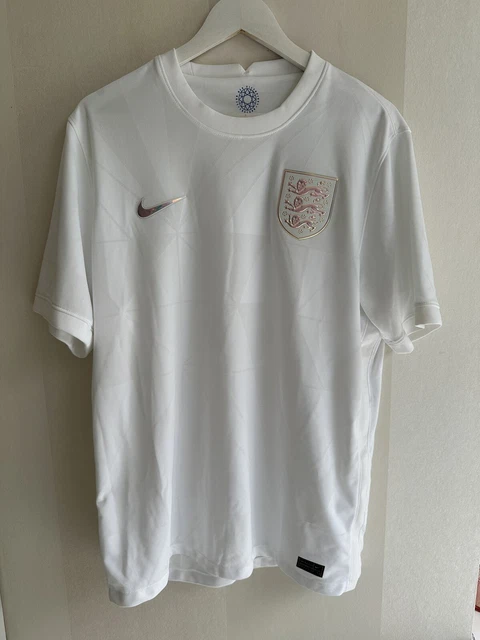 ENGLAND WOMEN LIONESSES Football Shirt Home Kit 2022 Euro Winners Size ...