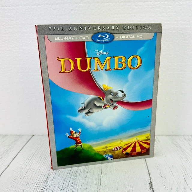 DISNEY DUMBO BLU-RAY DVD 2-Disc + Digital HD 75th Anniversary Edition ...