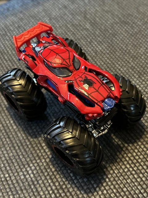 Monster Jam Spider Man Toy Monster Truck Hot Wheels 164 Very Good Condition Eur 1430