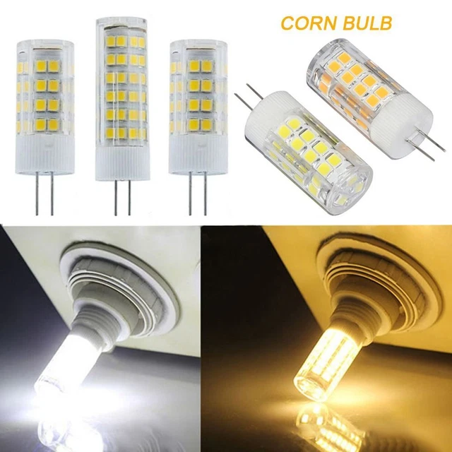WHITE LIGHT CORN Bulb G4 AC DC 12V energy-saving light Home Decoration ...