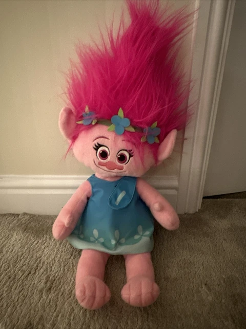 DREAMWORKS PRINCESS POPPY Plush Soft Toy Teddy From Trolls Movie £2.99 ...