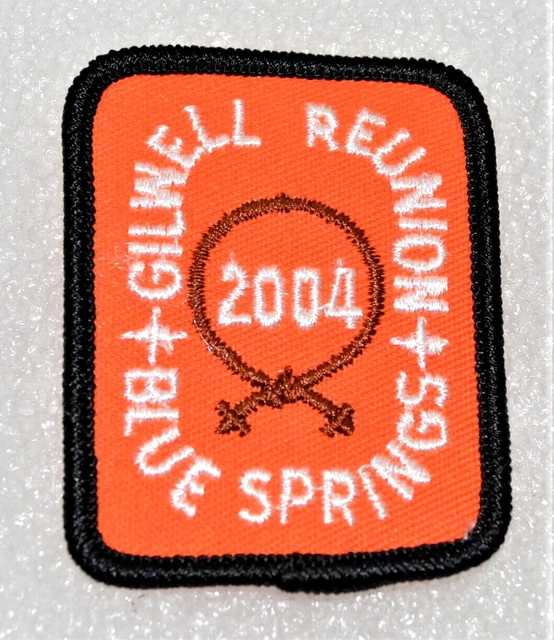 2004 BLUE SPRINGS Gilwell REUNION CREST Wood Badge Boy Scout Leader ...