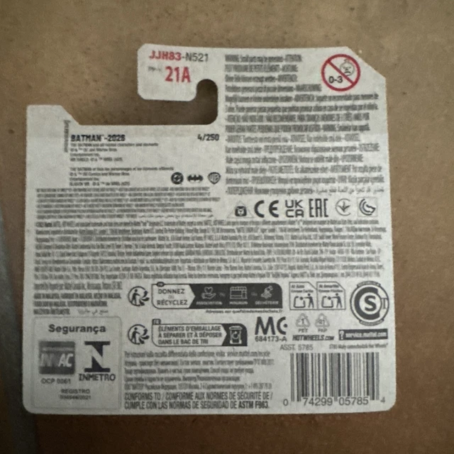 HOT WHEELS DC Batmobile ‘The Batman’ Version Short #4 BATMAN 1/5 ...