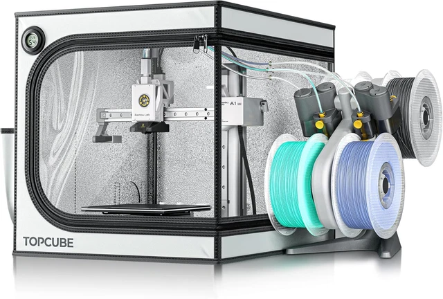 3D PRINTER ENCLOSURE for Bambu Lab A1 Mini, Large Transparent Window ...