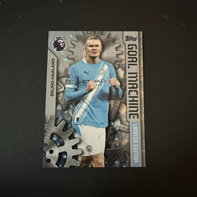 ERLING HAALAND - Topps Premier League 2026 Goal Machine Card (GM2) MINT ...