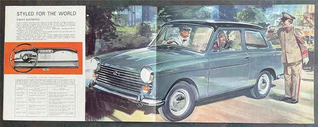AUSTIN A40 MK II Car Sales Brochure c1962 Ref 2037 £17.99 - PicClick UK