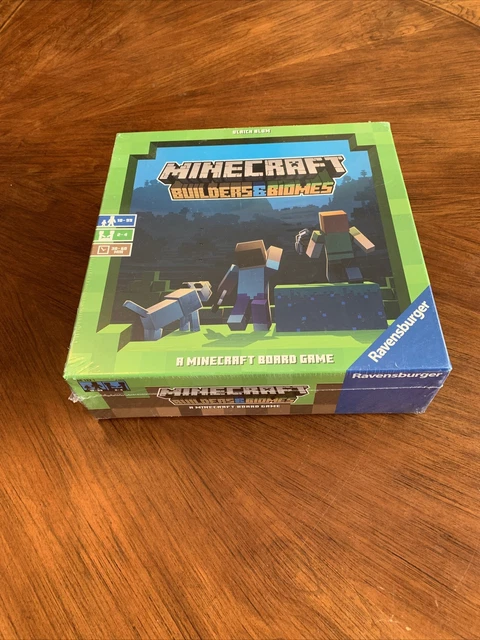 RAVENSBURGER MINECRAFT: BUILDERS & Biomes Strategy Board Game NEW ...