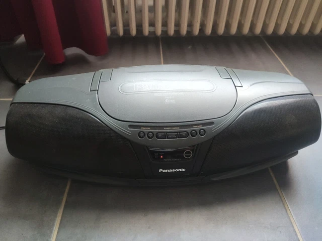 PANASONIC RX-DT75 STEREO boombox avec Télécommande With Remot control ...