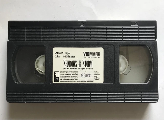 SHADOWS IN THE Storm VHS Vidmark Michael Madsen Ned Beatty 80s Thriller ...